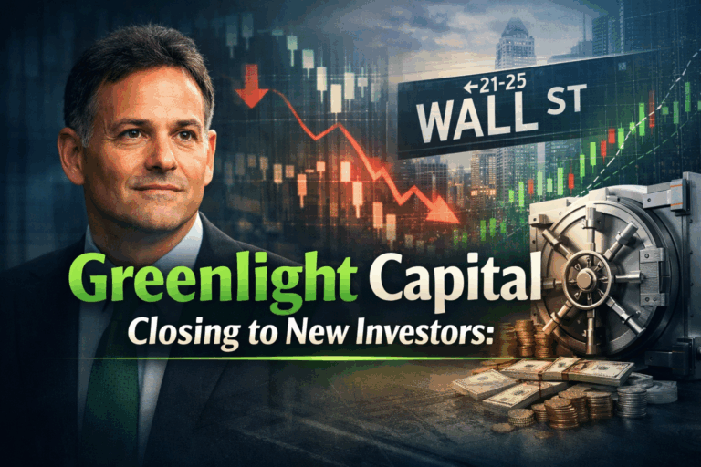 Greenlight Capital Closing to New Investors: | HedgeCo Insights
